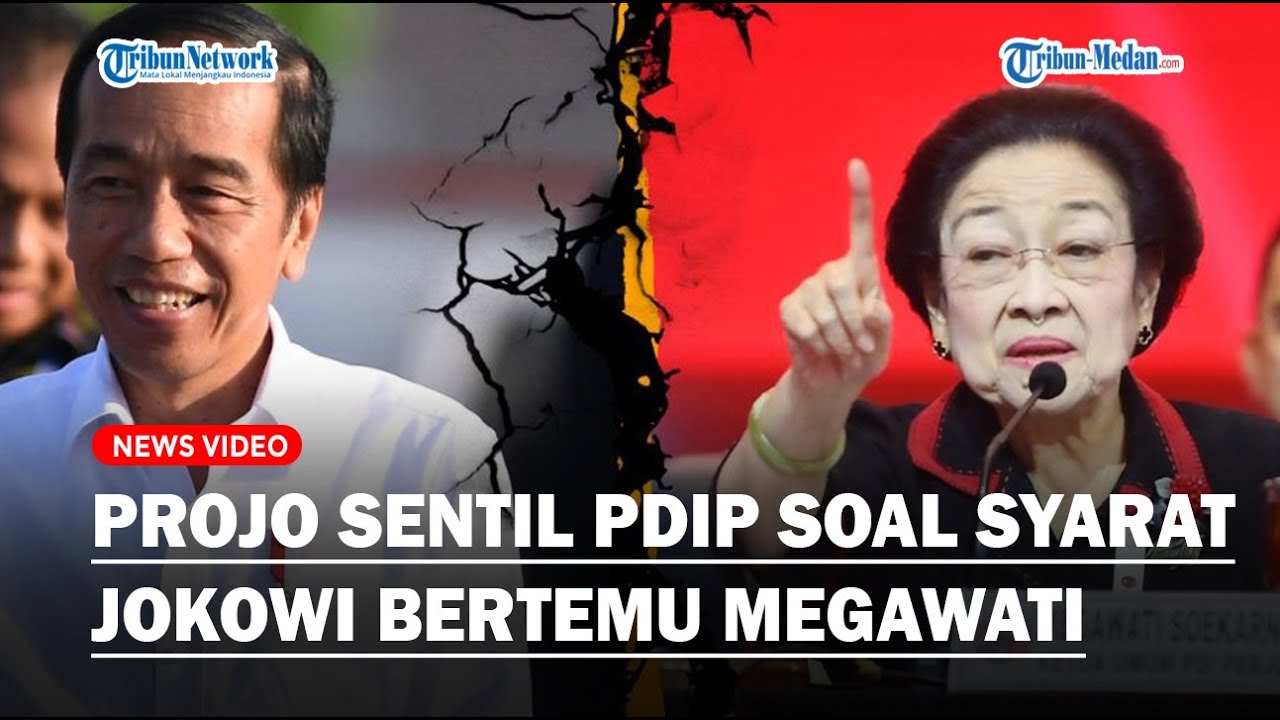 PEDAS, Tanggapan Projo pada PDIP Beri Syarat Jokowi Mau Bertemu Megawati: Berlebihan Rakyat ...