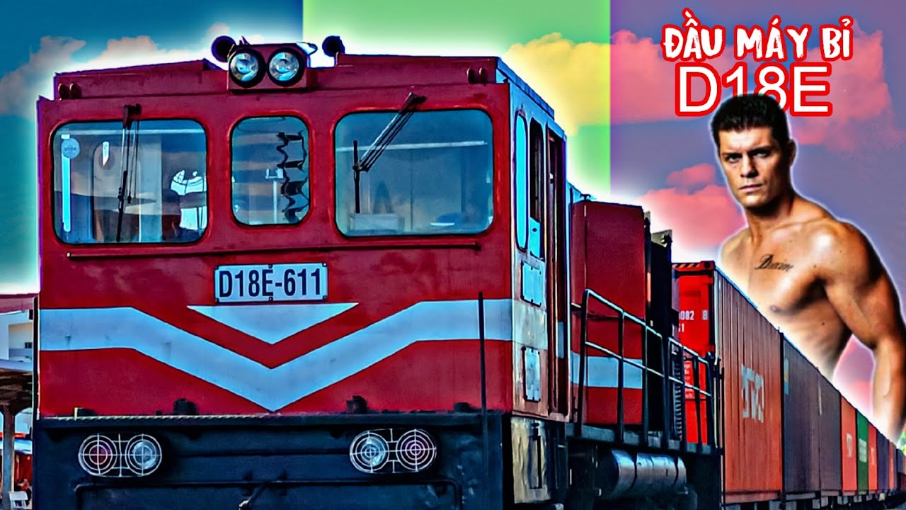 TỔNG HỢP 16 ĐẦU MÁY BỈ 🇧🇪 D18E "LỰC SĨ CỦA ĐSVN" KÉO NHỮNG CHUYẾN TÀU HÀNG (TỪ MÁY 601 ĐẾN MÁY ...