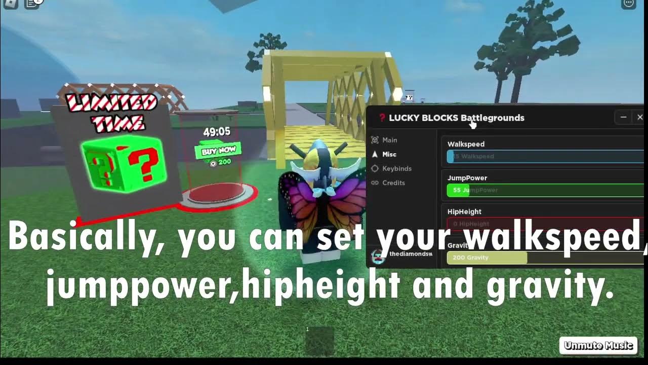 Lucky blocks OP script PASTEBIN - YouTube