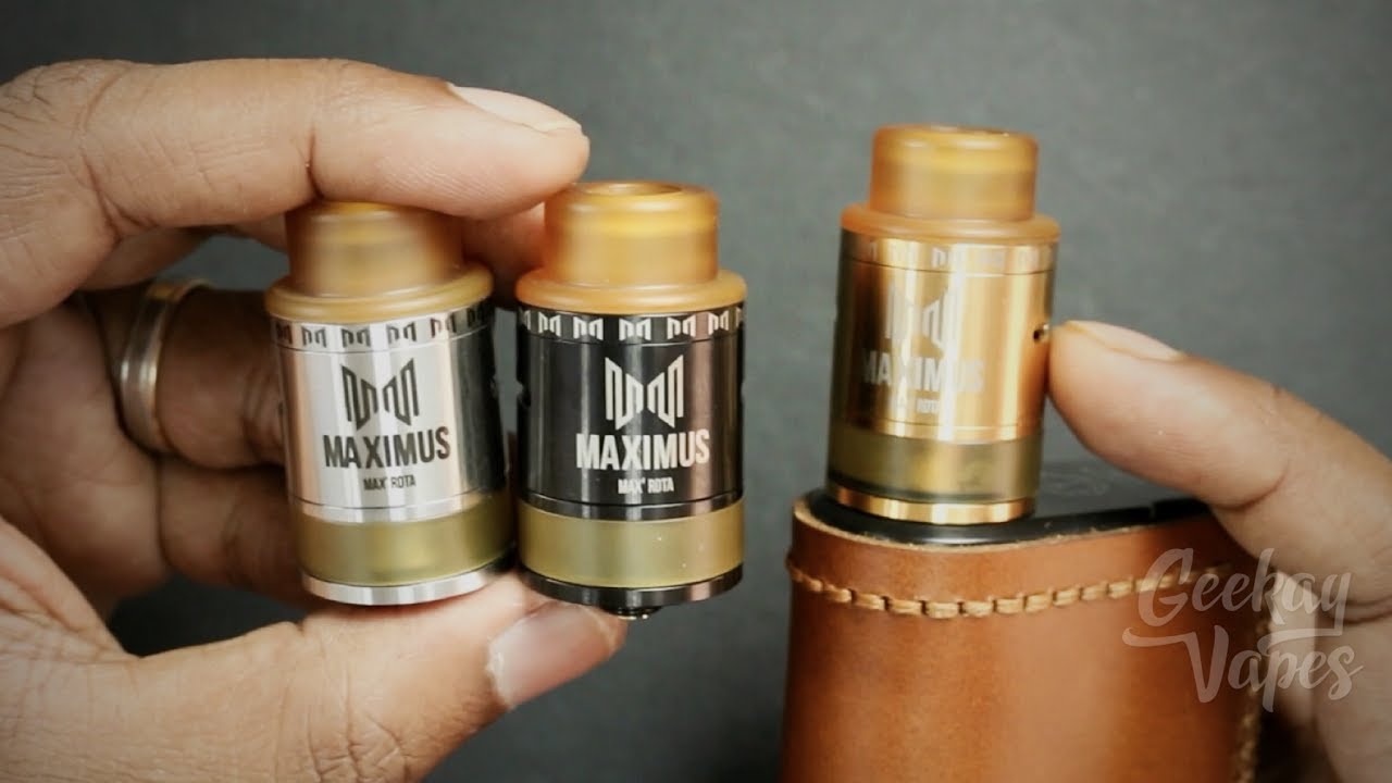 My Best RDTA for 2017 - Oumier Maximus Max - YouTube