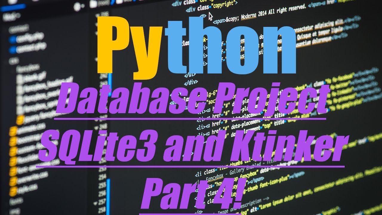 SQLite3 Database GUI, Organization, and Updates - Ktinker Database ...