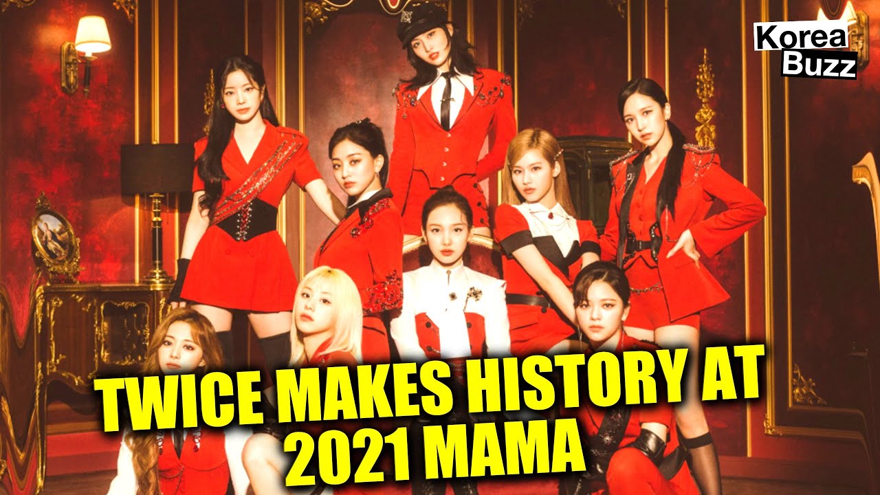 TWICE breaks a record and makes history at MAMA - YouTube