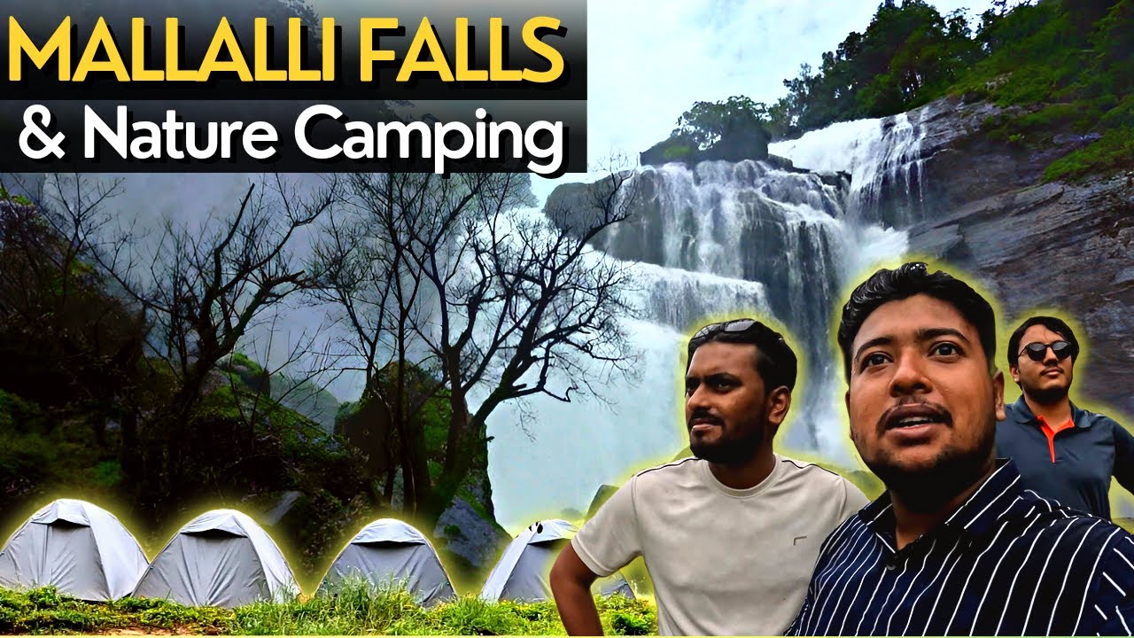 Ultimate Solo Camping Adventure: Mallalli Falls and Offbeat River Exploration in Coorg - YouTube