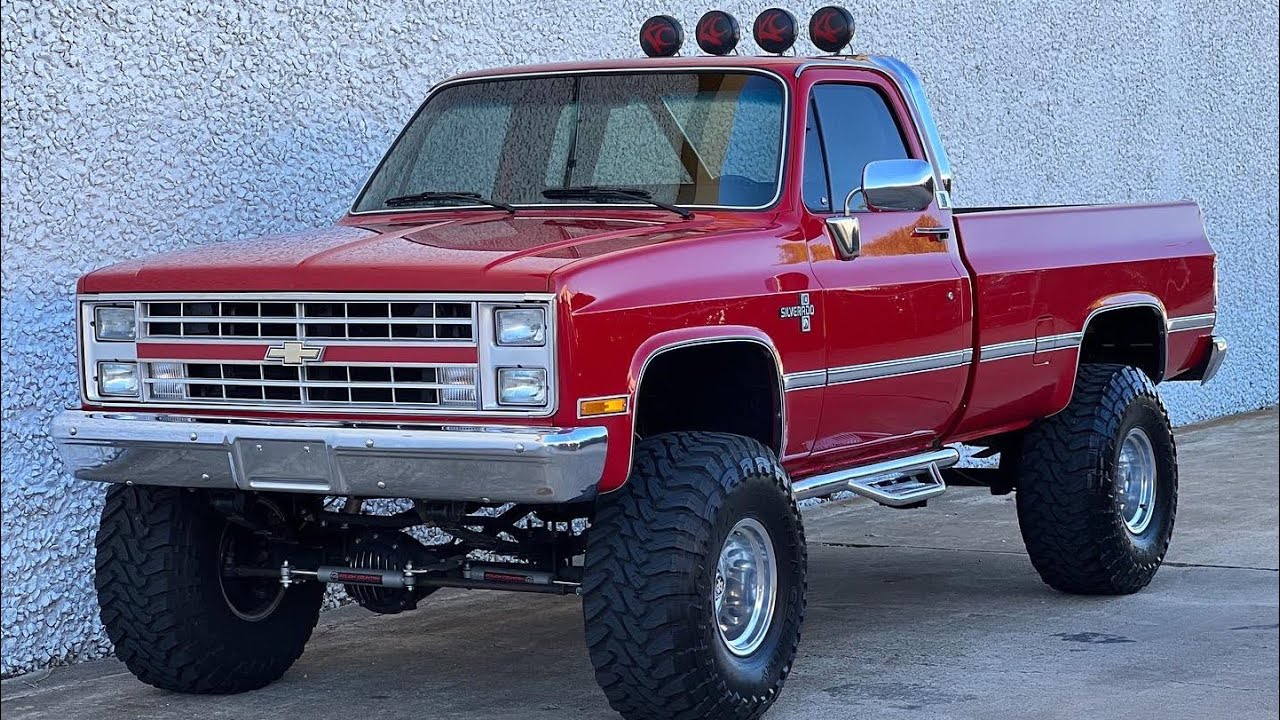 1986 Chevrolet Silverado K10 4x4! Fully Restored with 327 Stroker Motor ...
