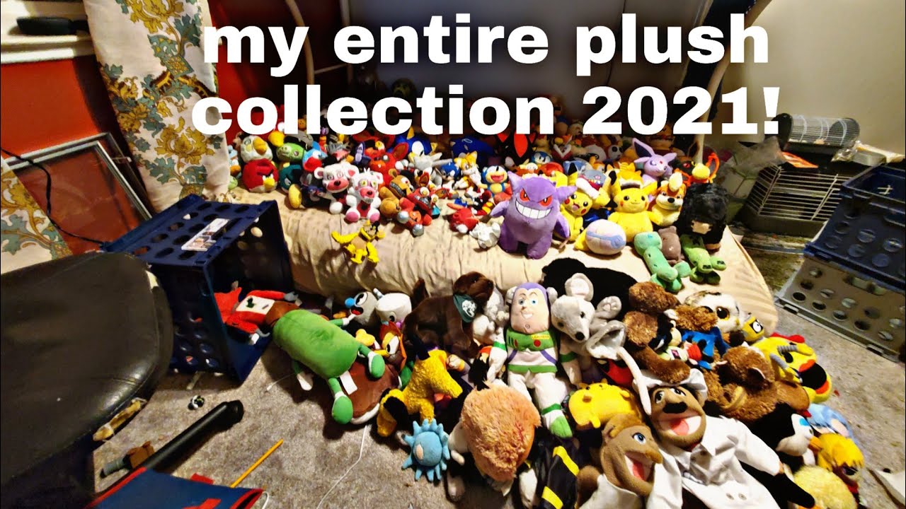My entire plush collection 2021! - YouTube