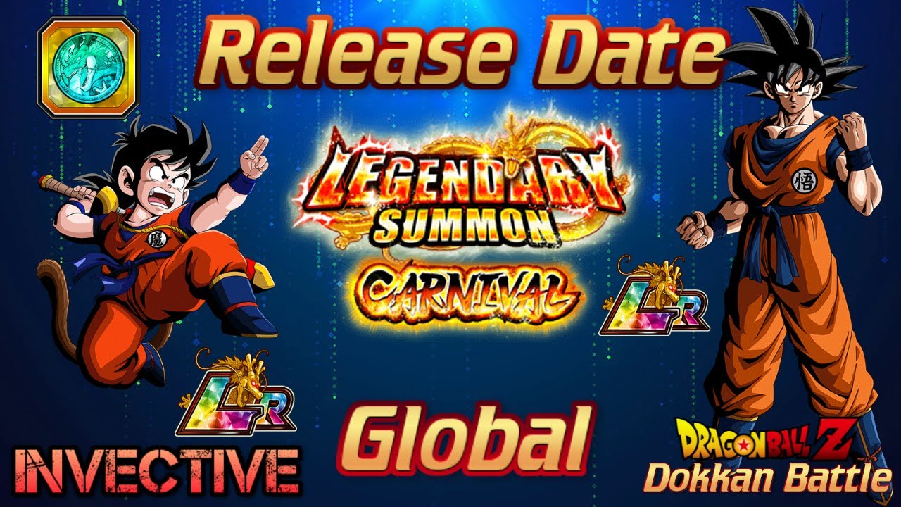 RELEASE DATE - LR GOKU & LR KID GOHAN Dual CARNIVAL Banner DBZ: Dokkan ...