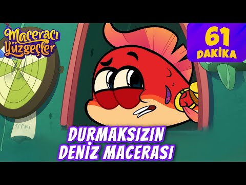 🚤 Durmaksızın Deniz Macerası – 1 Saat Özel! 🌟🌊 | Maceracı Yüzgeçler Kolaj