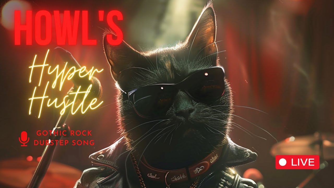 Howl's Hyper Hustle - Song for menacing kitty cat - YouTube Music
