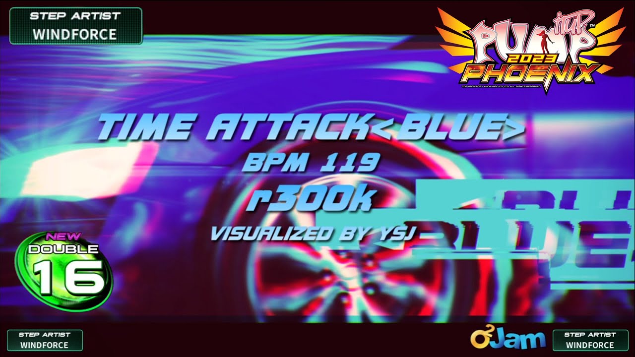 [PUMP IT UP PHOENIX] Time Attack 〈Blue〉 D16 (Phoenix Modified ver ...