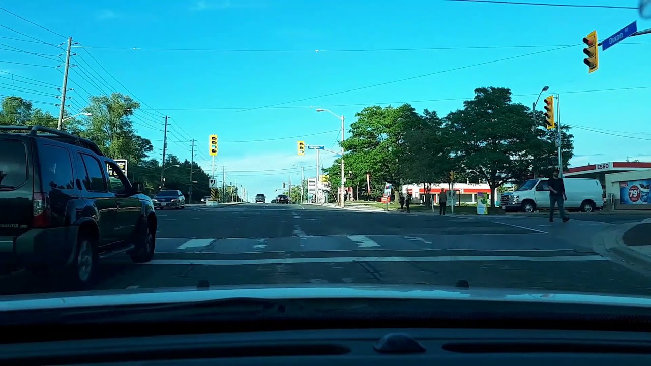 Toronto Driving. Dixon Road - YouTube