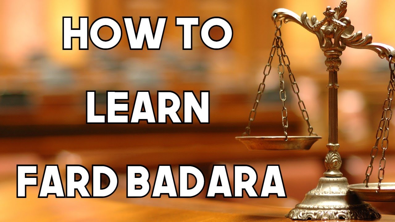 What is Fard Badara || फर्द बदर कैसे सीखें || - YouTube