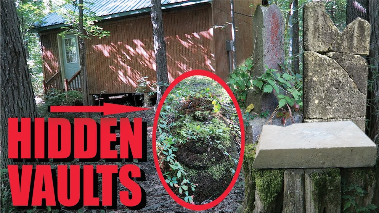 Strange Forest Graveyard and Abandoned Something??? | Found Hidden ...