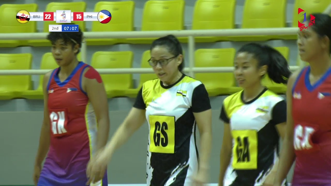 Highlights: Brunei 53-44 Philippines - 2019 SEA Games Netball - YouTube