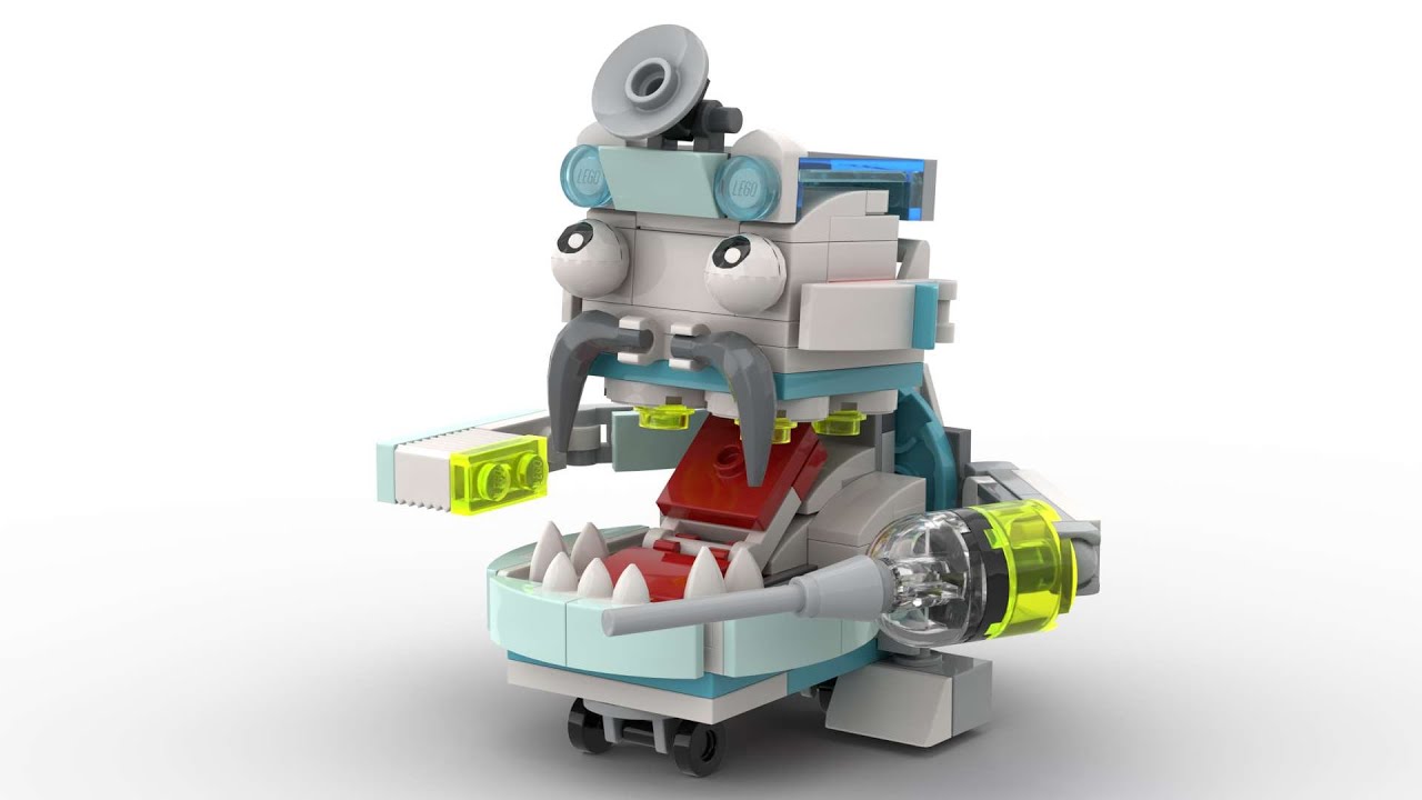 Lego Mixels Medix Max Speed Build Studio Bricklink LDD by PLegoBB - YouTube