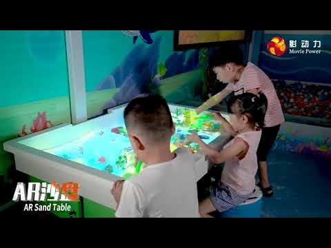 AR Sand Table Projection - YouTube