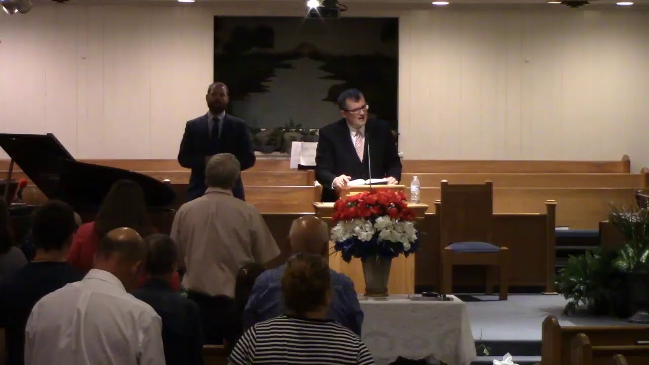 Friday Evening Meeting - July 10, 2020 - Preacher Barry Spears - YouTube