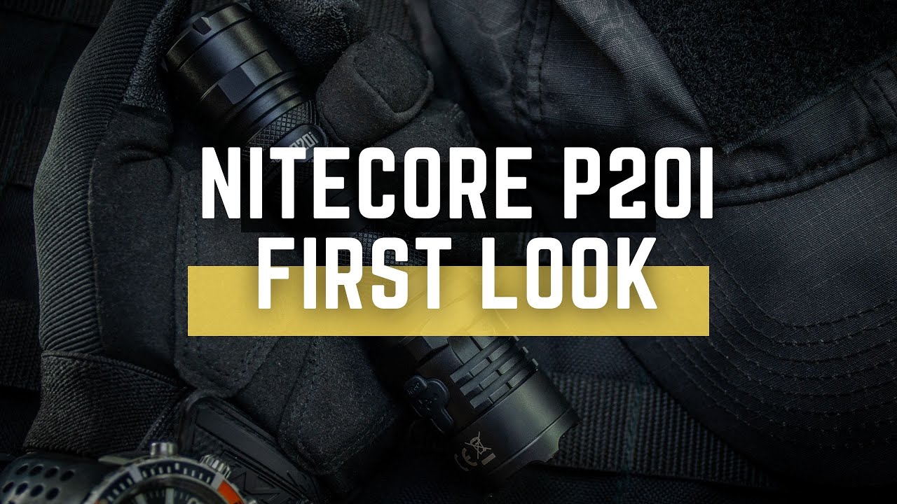 NITECORE i generation Tactical Flashlight P20i Review - YouTube