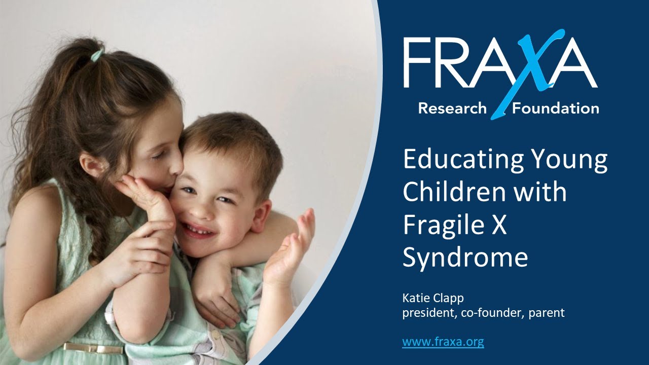 Educating Young Children with Fragile X Syndrome - YouTube