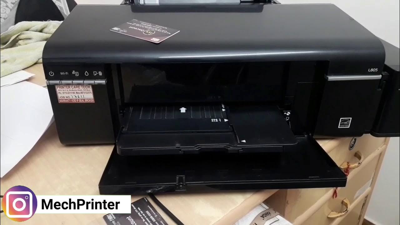 How To Print PVC Card In Epson L805 Plastic Card Kaise Print Kare Id how-to-print-pvc-card-in-epson-l805-plastic-card-kaise-print-kare-id