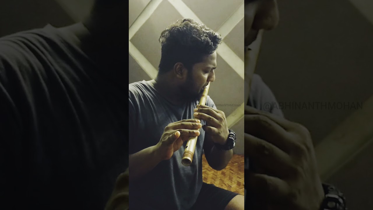 URUMI BGM SAD FLUTE MUSIC |ABHINANTH MOHAN | FLUTE | ALAKADAL OLI SONG ...