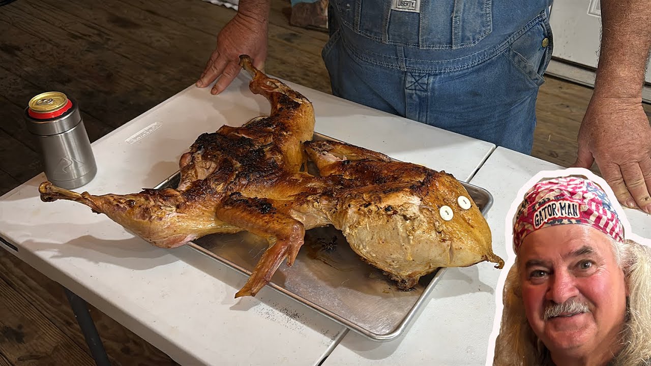 Bullfrog Turkey with Bruce Mitchell | Spatchcock Method - YouTube