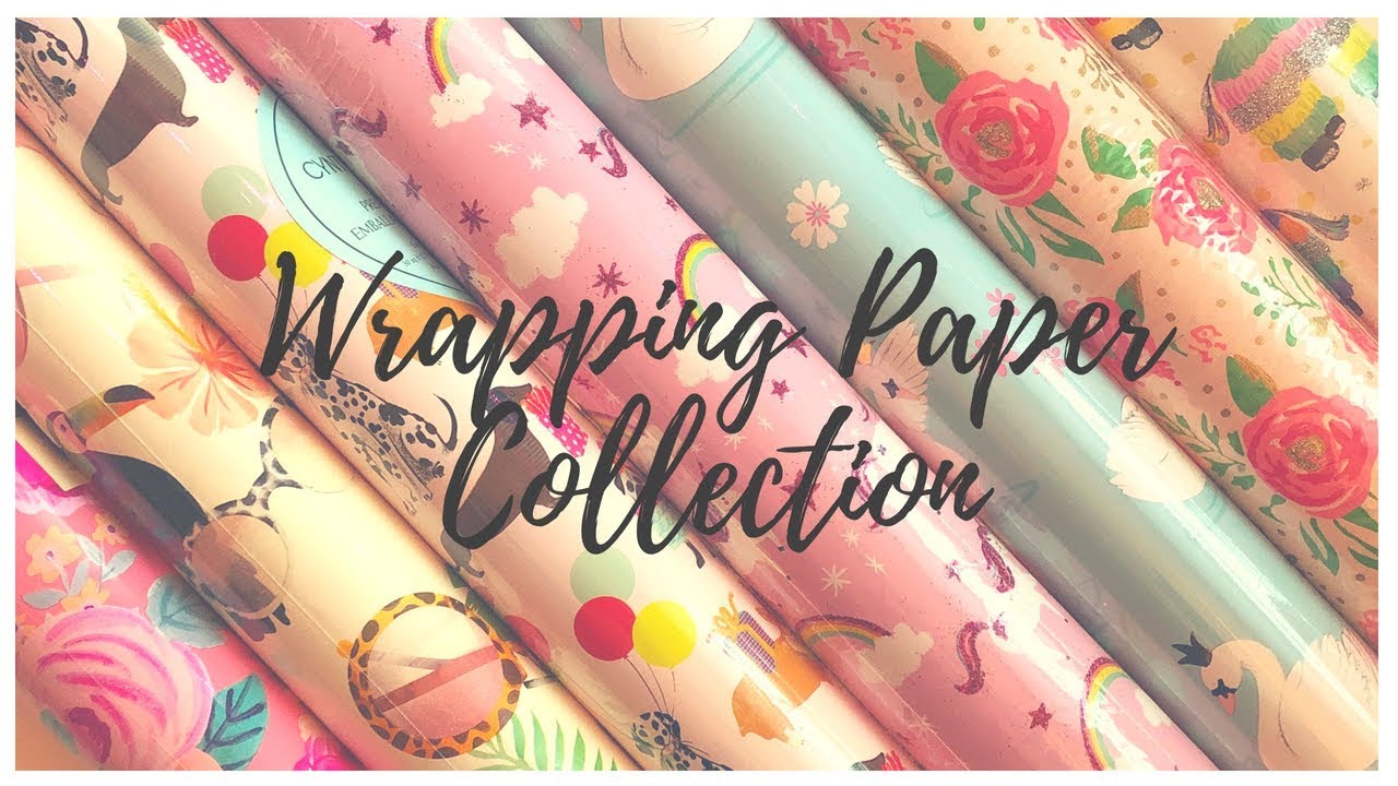 Wrapping Paper Collection - YouTube