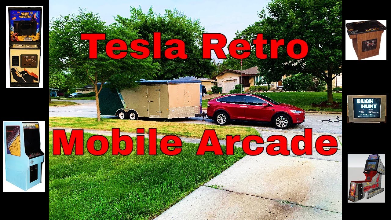 Retro Tesla Mobile Arcade - YouTube
