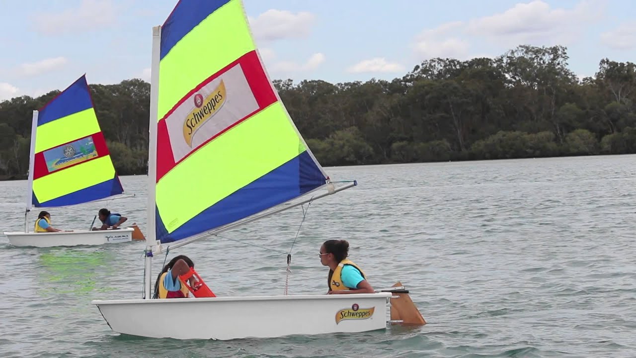 Noosa Buoyed Up Indigenous Program at Noosa Yacht & Rowing Club - YouTube
