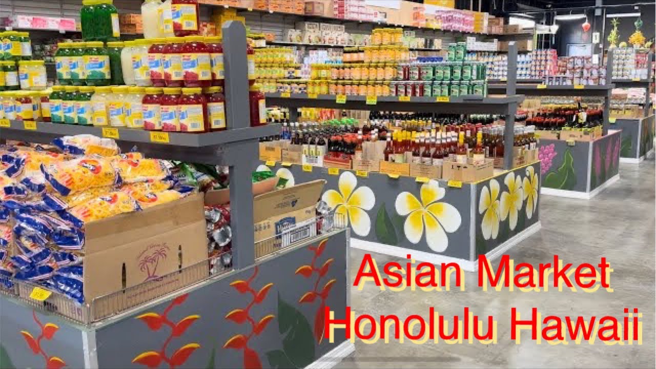New Asian Mart in Honolulu Hawaii | Island Green Mart - YouTube