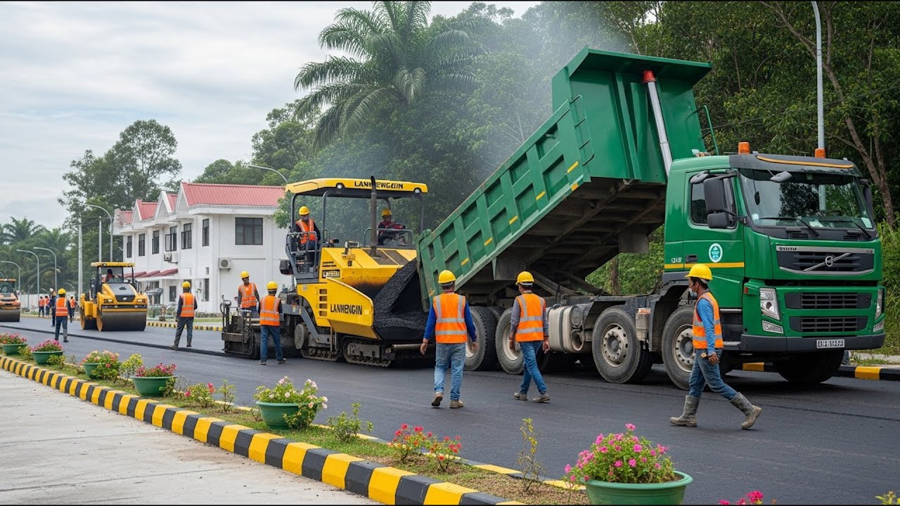 Paving Progress: Building Better Roads, Smooth Urban Asphalt Upgrade ...