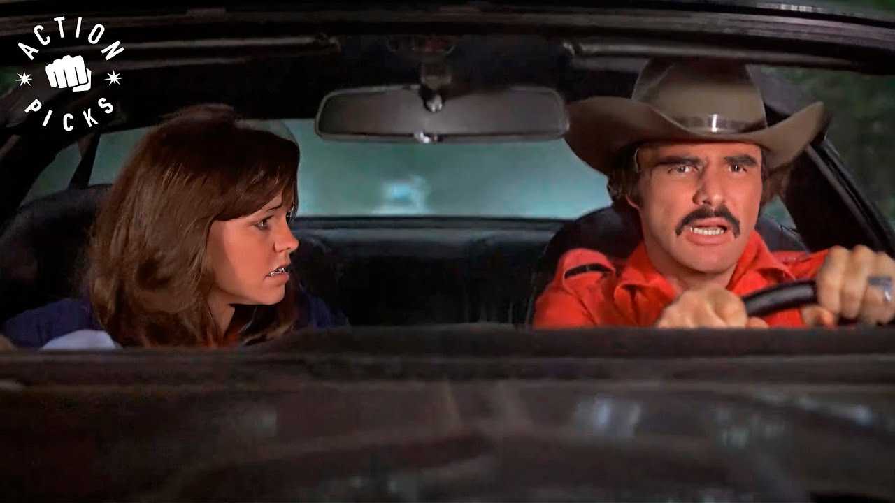 Burt Reynolds' Police Car Chase | Smokey and the Bandit - YouTube