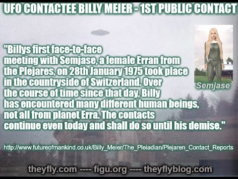 Billy Meier UFO Contact Report 1 - YouTube