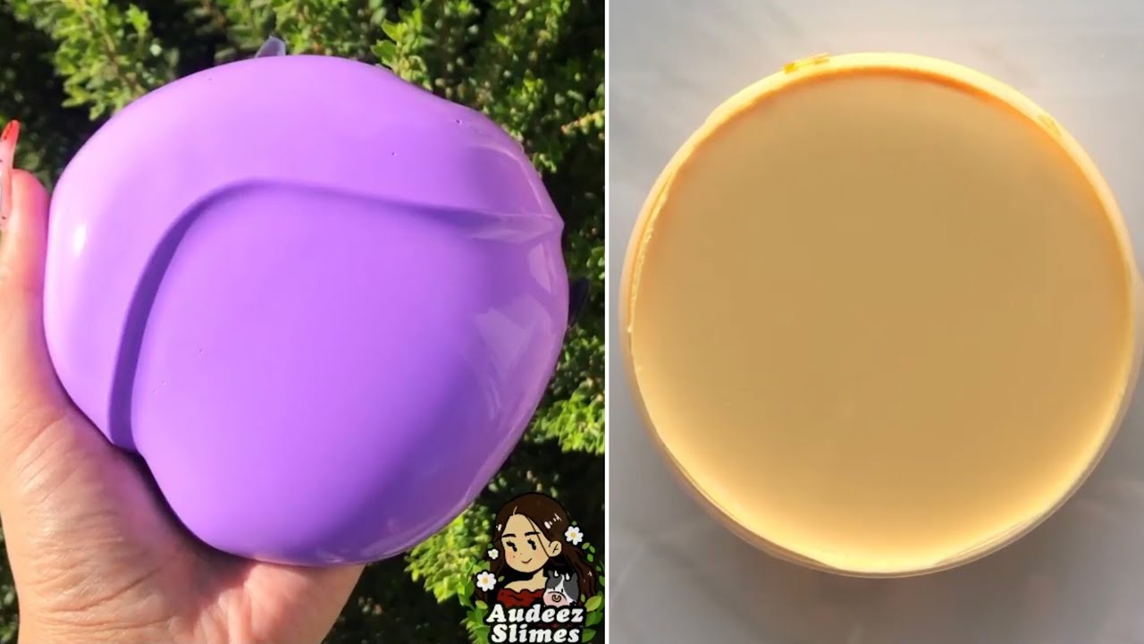 Thick and glossy slime Satisfying slime ASMR compilation - YouTube