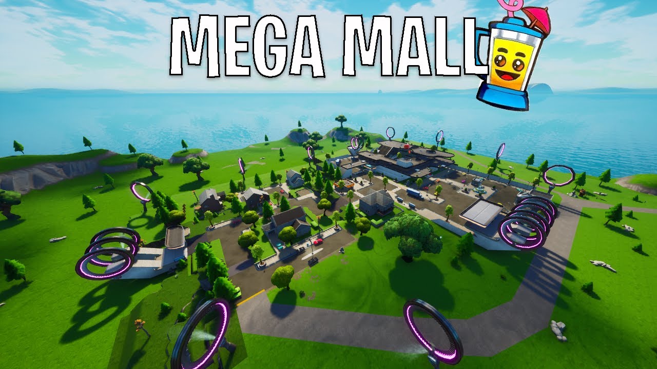 J'ai REPRODUIS MEGA MALL sur Fortnite Créatif - YouTube