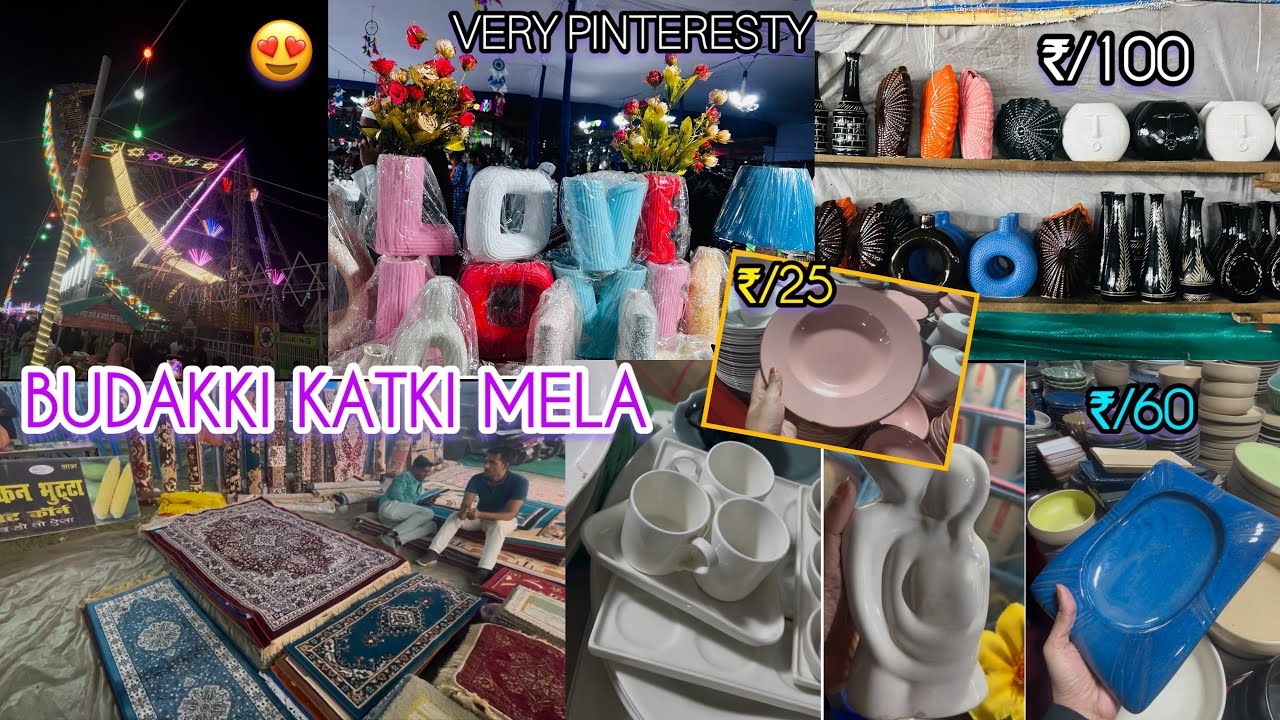 Budakki Mela Katki Mela 2025 Last Date Daliganj Mela ₹5 se shuru Tea ...