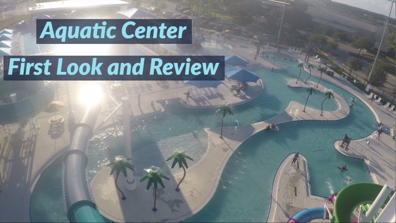 North Port Aquatic Center First Look and Review - YouTube