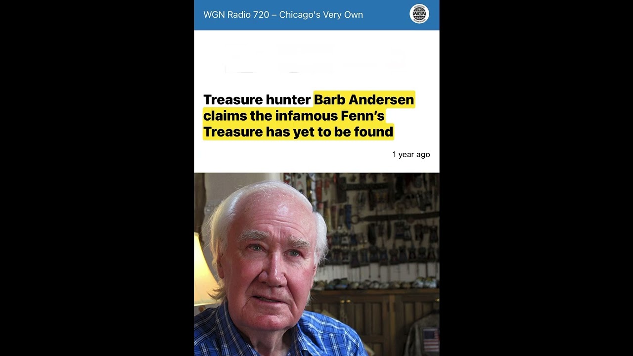 Forrest Fenn and The Barbara Andersen - YouTube