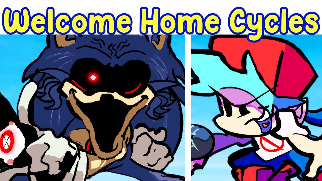 FNF VS LORD X // Welcome Home Cycles! Charted Playable - YouTube