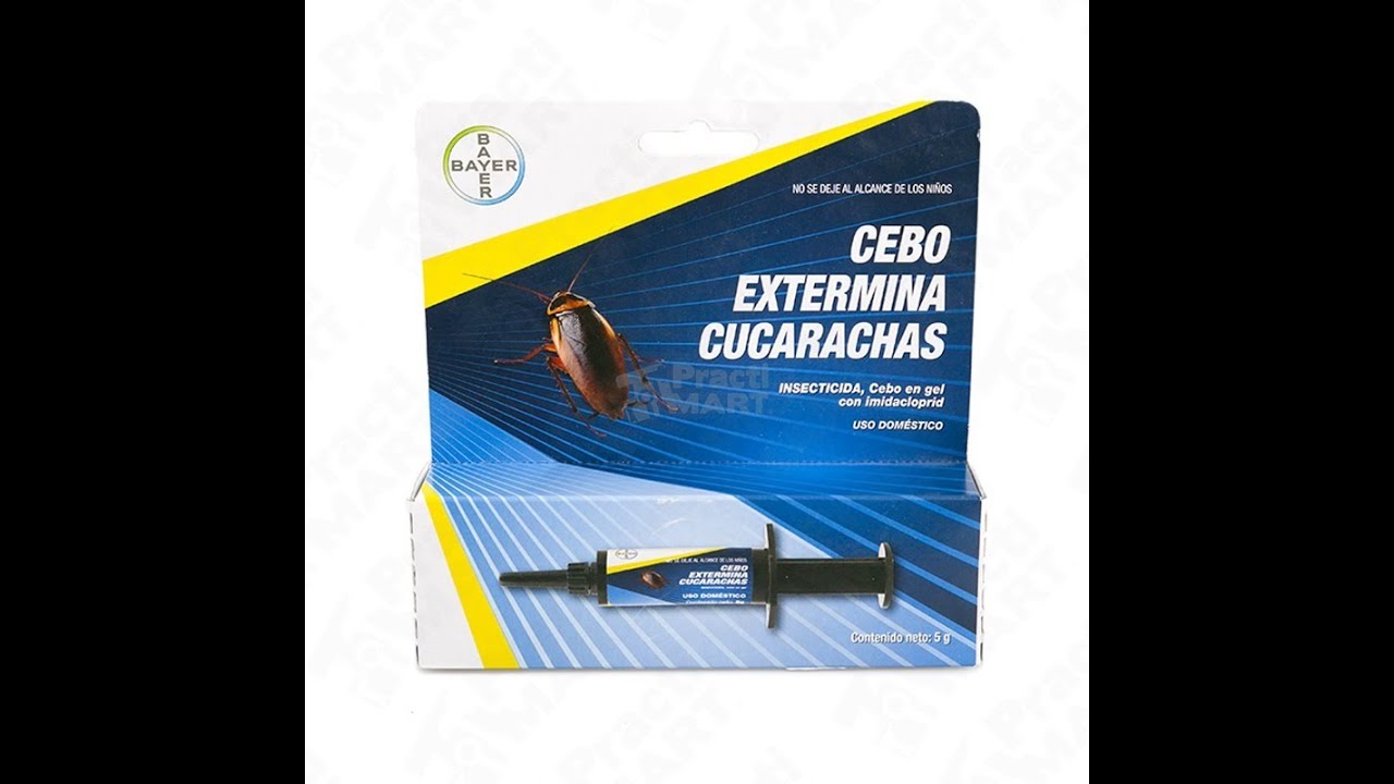 Blattanex Gel | Producto líder en el control de Cucarachas. - YouTube