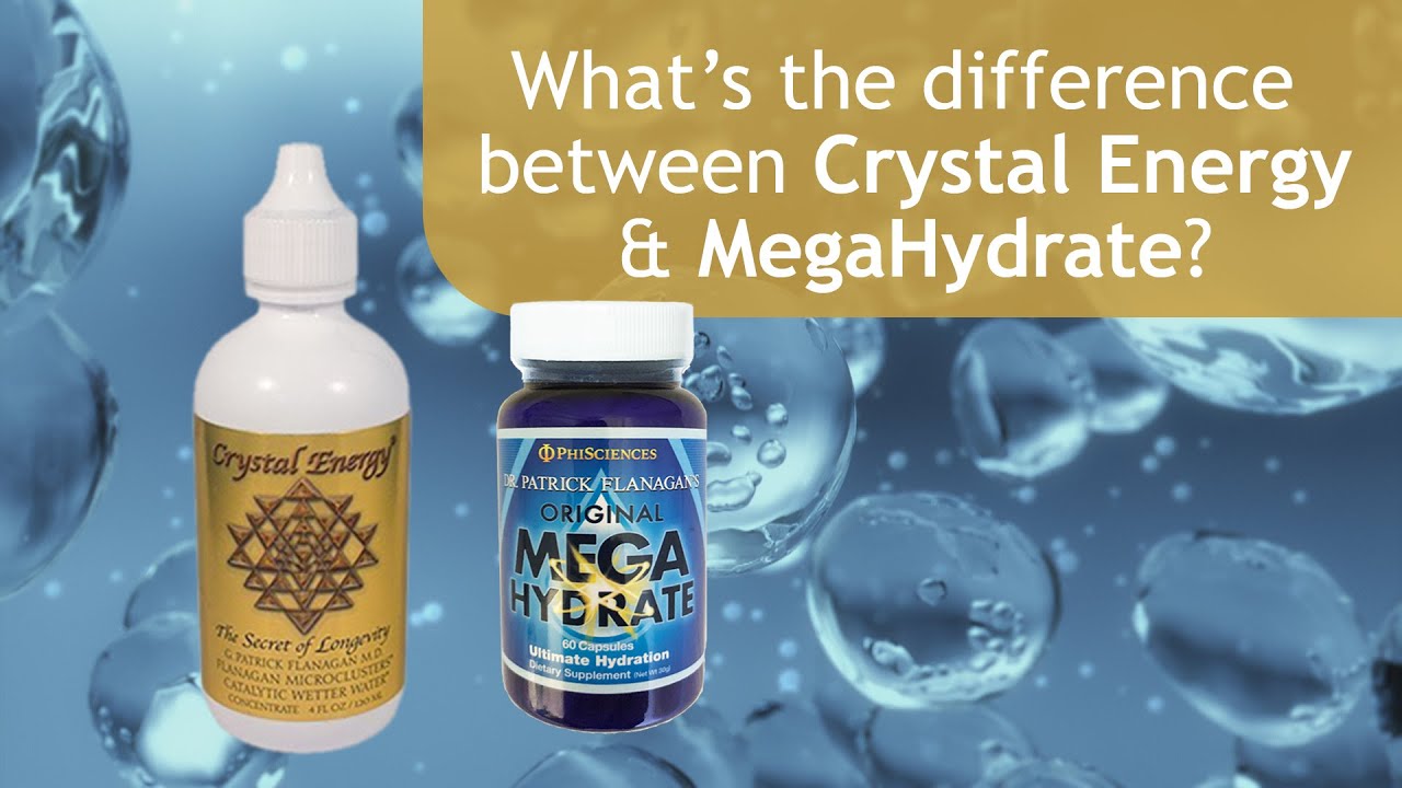 What's the difference between Crystal Energy & MegaHydrate - YouTube