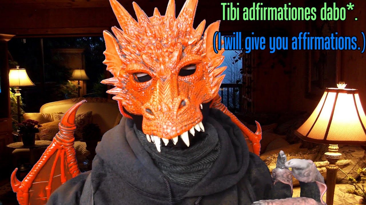 If ever you feel down... [Furry ASMR] || Affirmations - YouTube