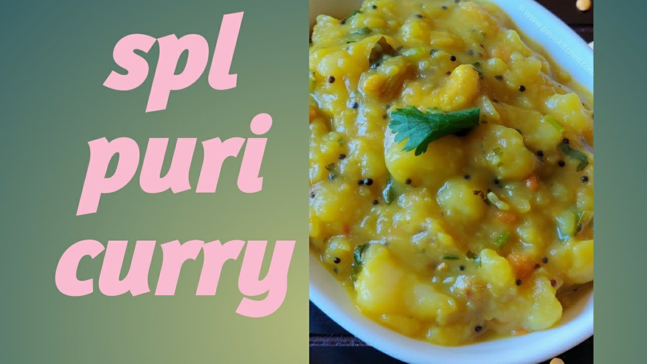 How to prepare puri curry// prepare puri curry - YouTube