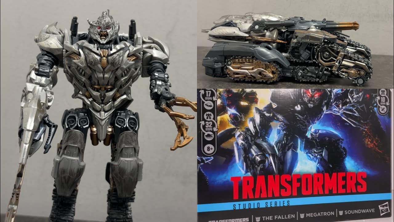 How to transform studio series Megatron Transformers Revenge of the ...