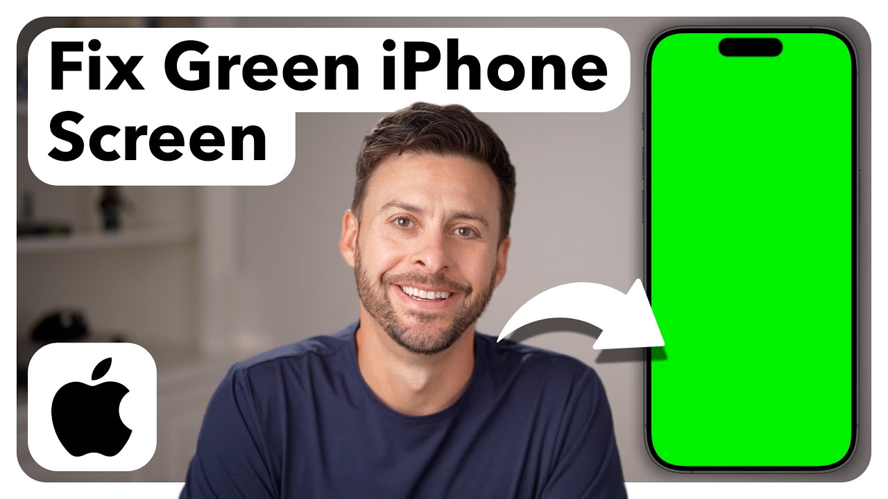 How To Fix Green Screen On iPhone - YouTube