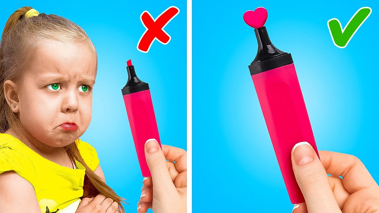 HOW TO TEACH YOUR KID TO DRAW || Smart Tips and DIYs For Parents - YouTube