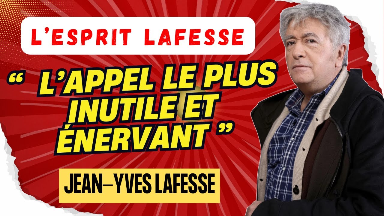LAFESSE LÉGENDAIRE | L’appel le plus inutile et énervant - YouTube