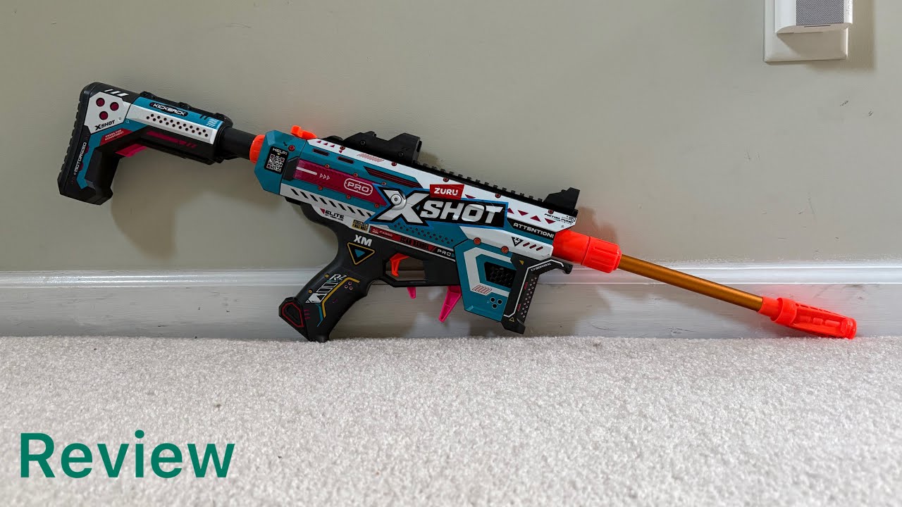 [REVIEW] Xshot Piston Pump AEB (flywheel powerhouse!) - YouTube