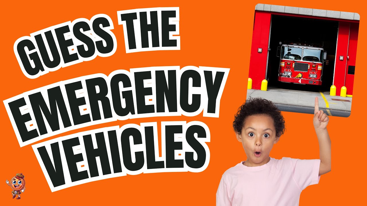 Guess the Emergency Vehicle: A Fun Quiz for Kids! #fun #emergency #quiz ...