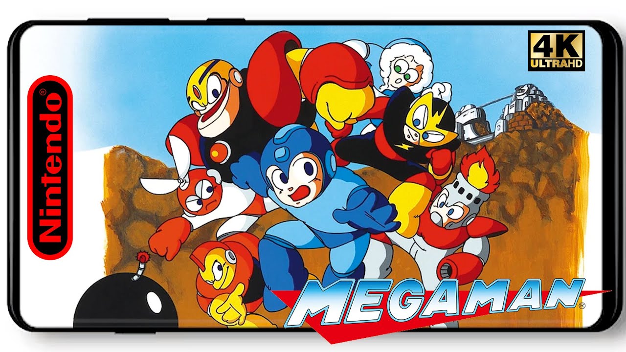 Mega Man 1 (ロックマン 1) Nintendo NES (1987) Ultra HD (4K 60FPS) Gameplay ...