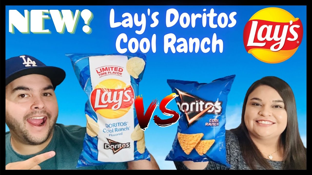 NEW Lay's Doritos Cool Ranch vs Doritos Cool Ranch | Review ...